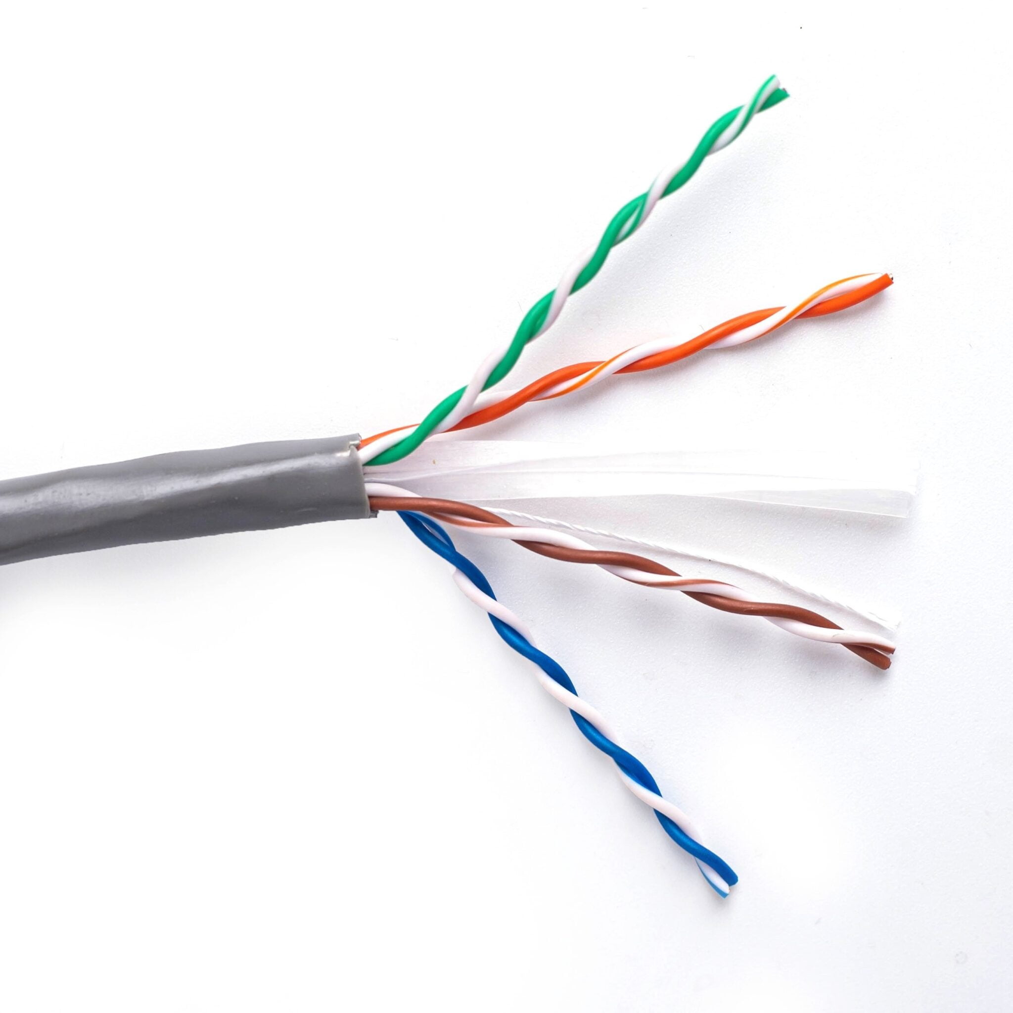 8 Cores Unshielded Twisted Pair Lan Cable Network 23 Awg Utp PVC Jacket ...